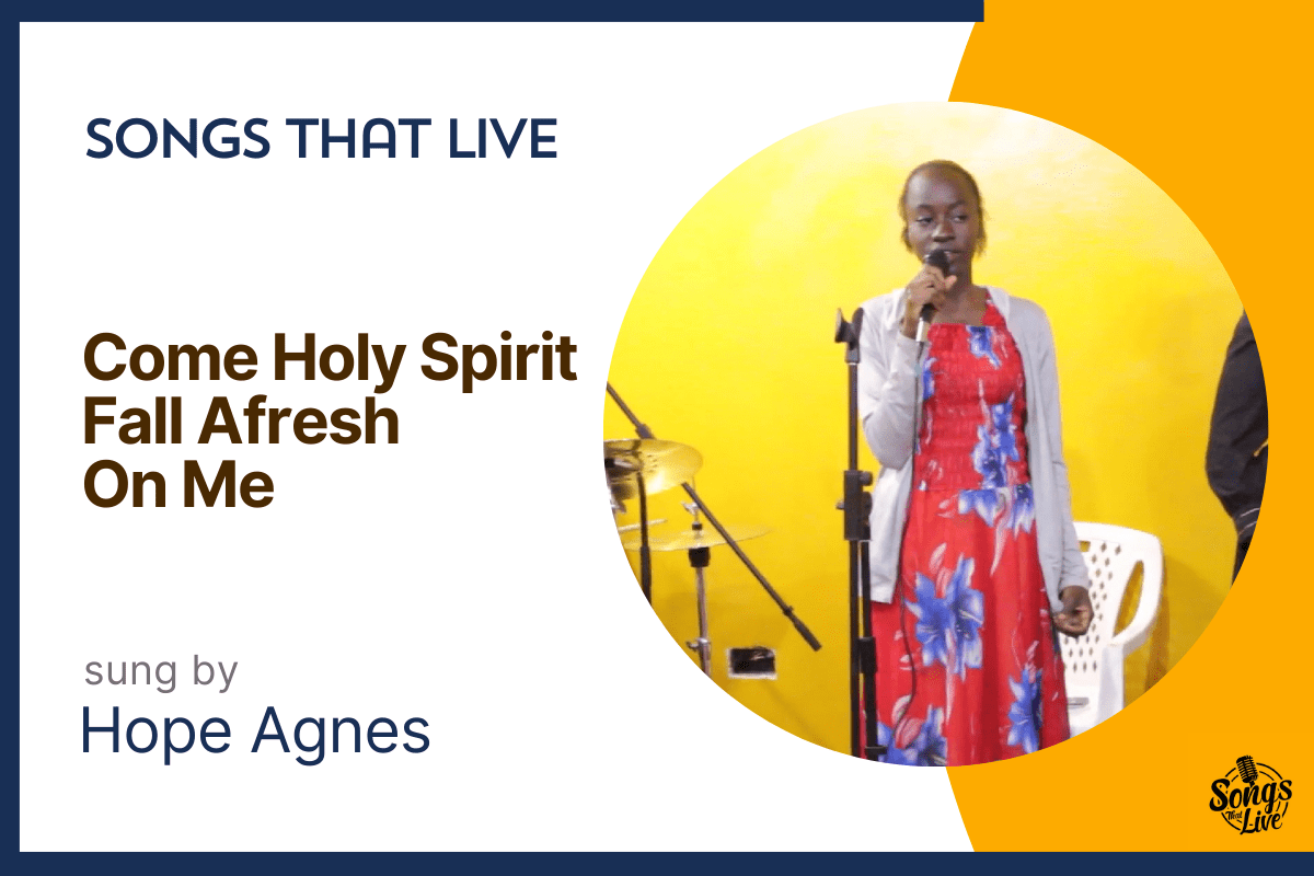 Come Holy Spirit, Fall Afresh On Me | Lyrics | Video | MP3 | By Hope ...